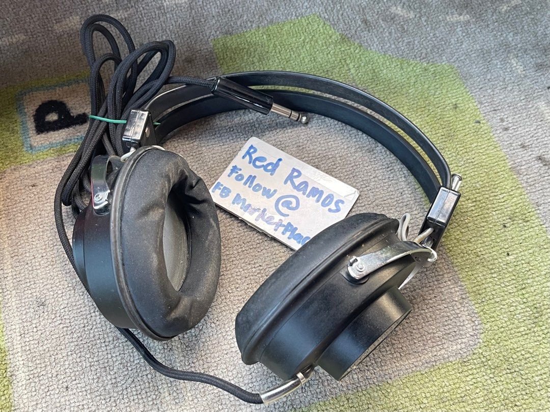 Vintage Sony Headphones Made in Japan late 60s model, Audio, Headphones ...