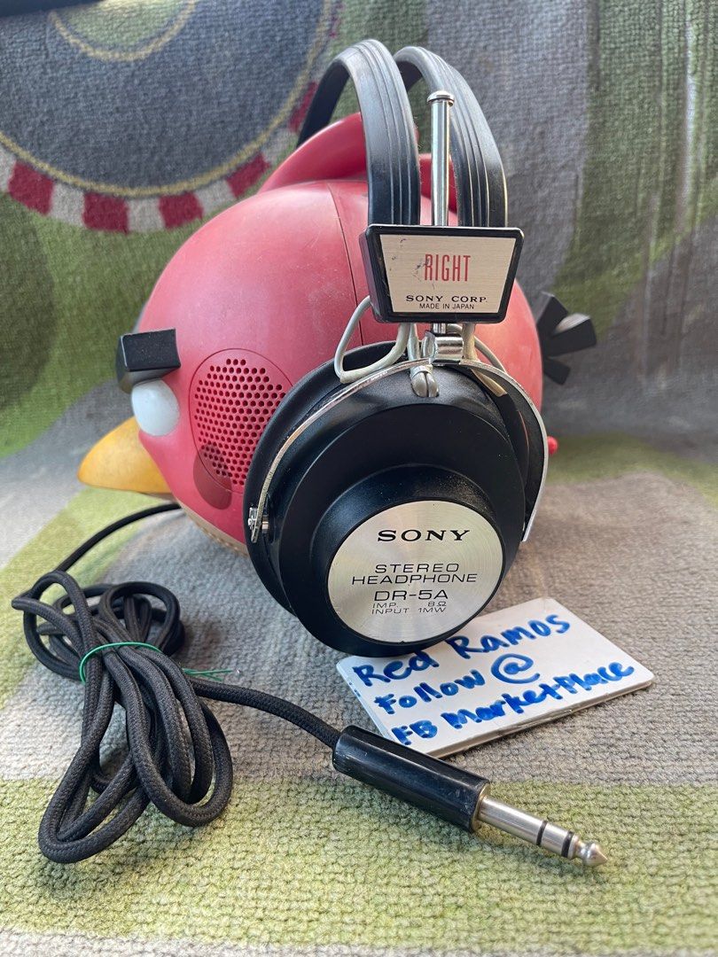 Vintage Sony Headphones Made in Japan late 60s model, Audio, Headphones ...