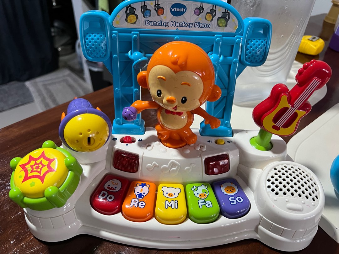 Vtech dancing monkey piano, Hobbies & Toys, Toys & Games on Carousell