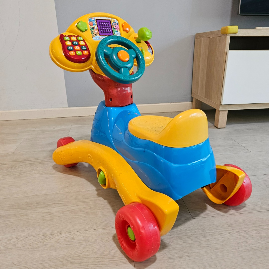 VTech Grow N Go Ride On, Babies & Kids, Infant Playtime on Carousell