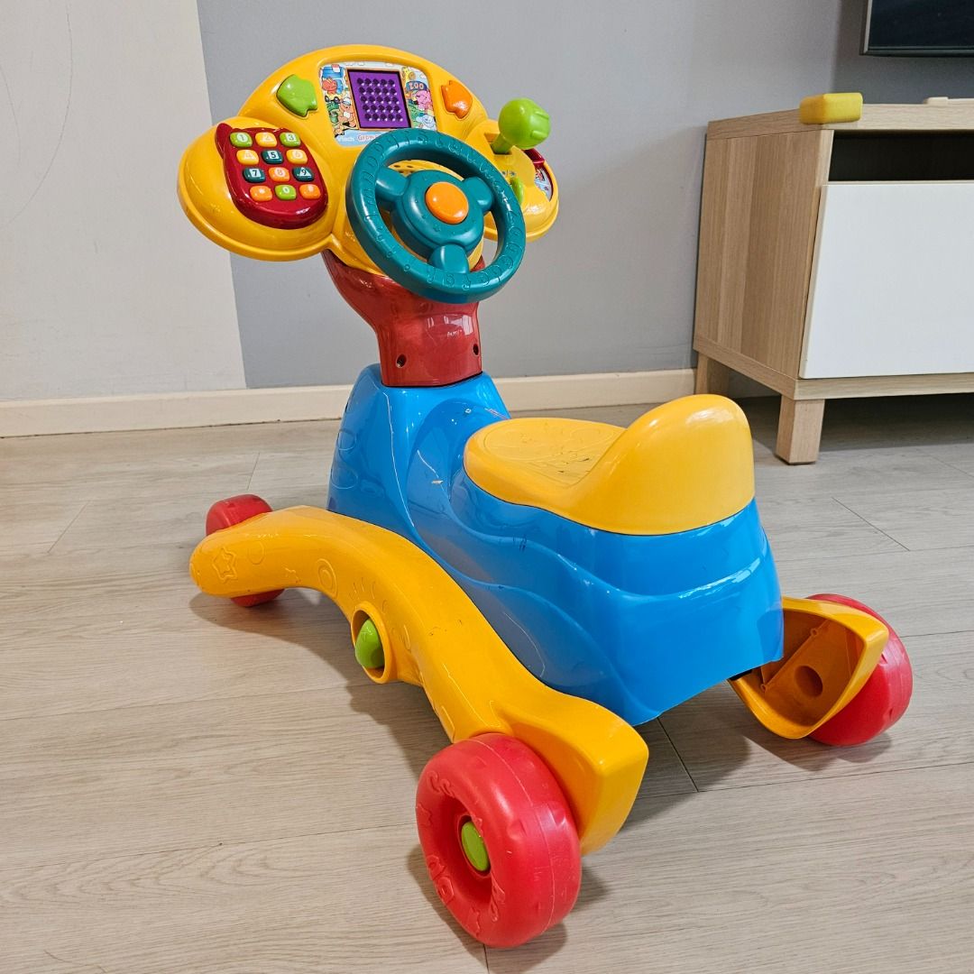 VTech Grow N Go Ride On, Babies & Kids, Infant Playtime on Carousell
