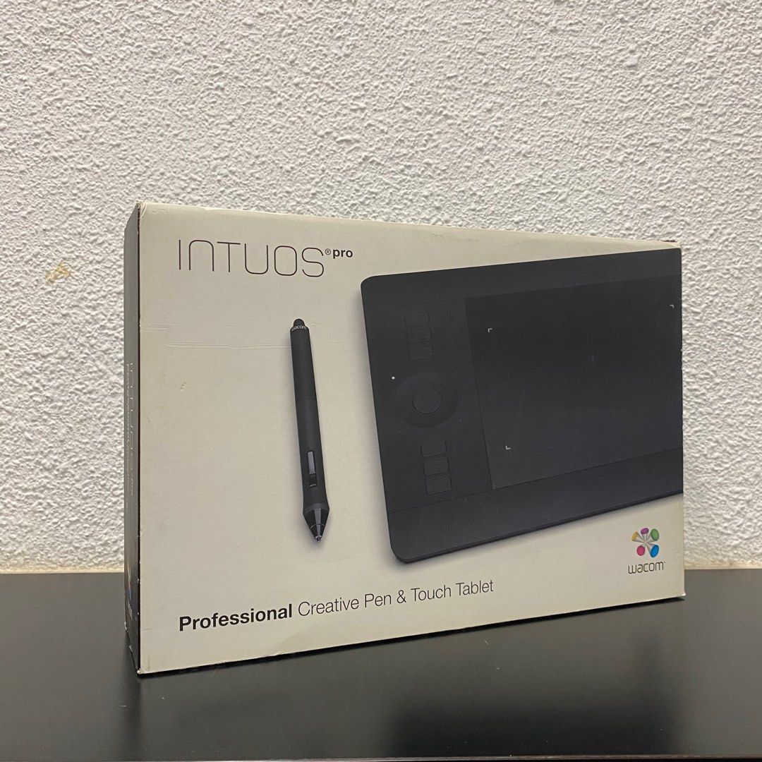 WACOM Intuos Pro Professional Pen & Touch Black Tablet, Computers ...