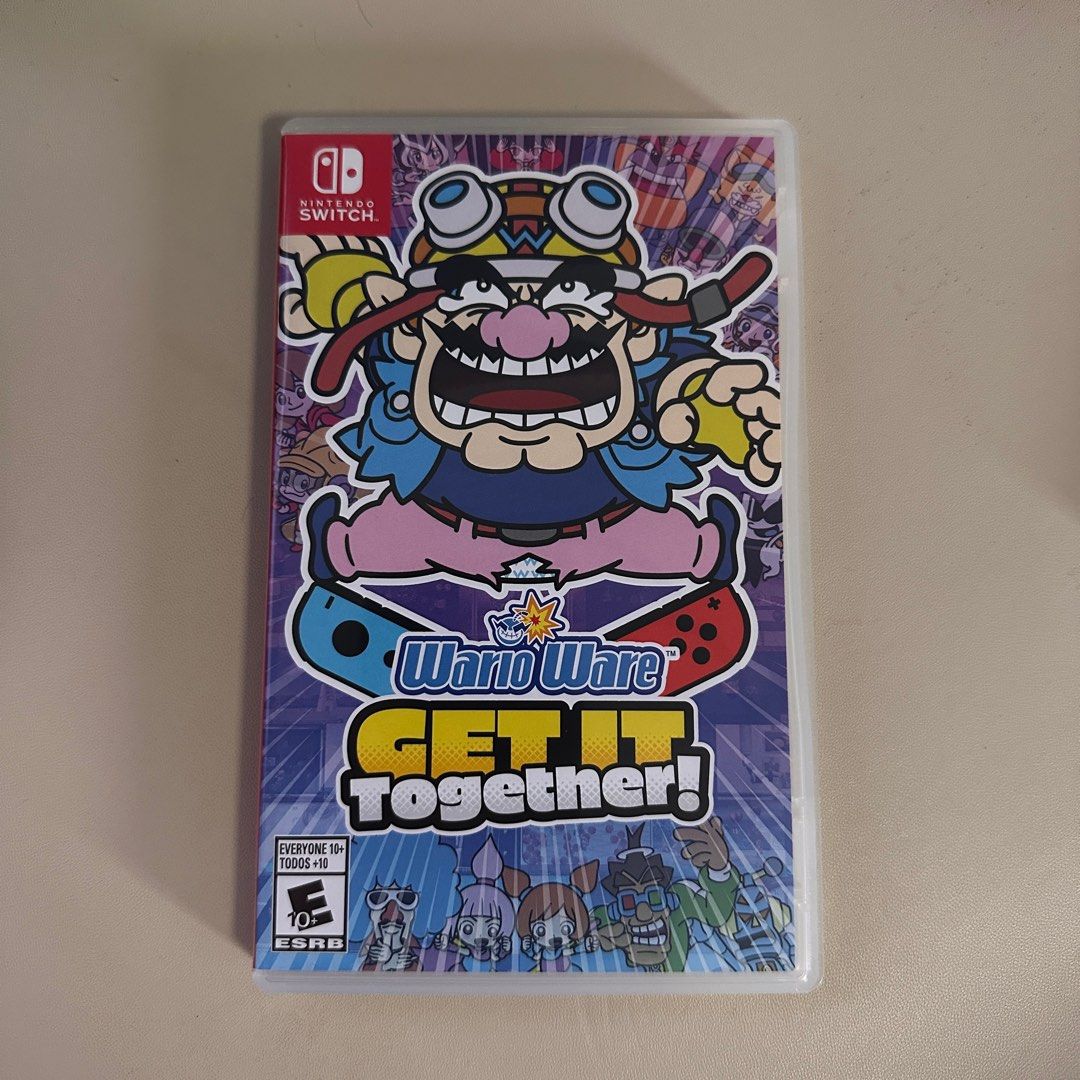 Warioware Get It Together (Switch), Video Gaming, Video Games, Nintendo ...