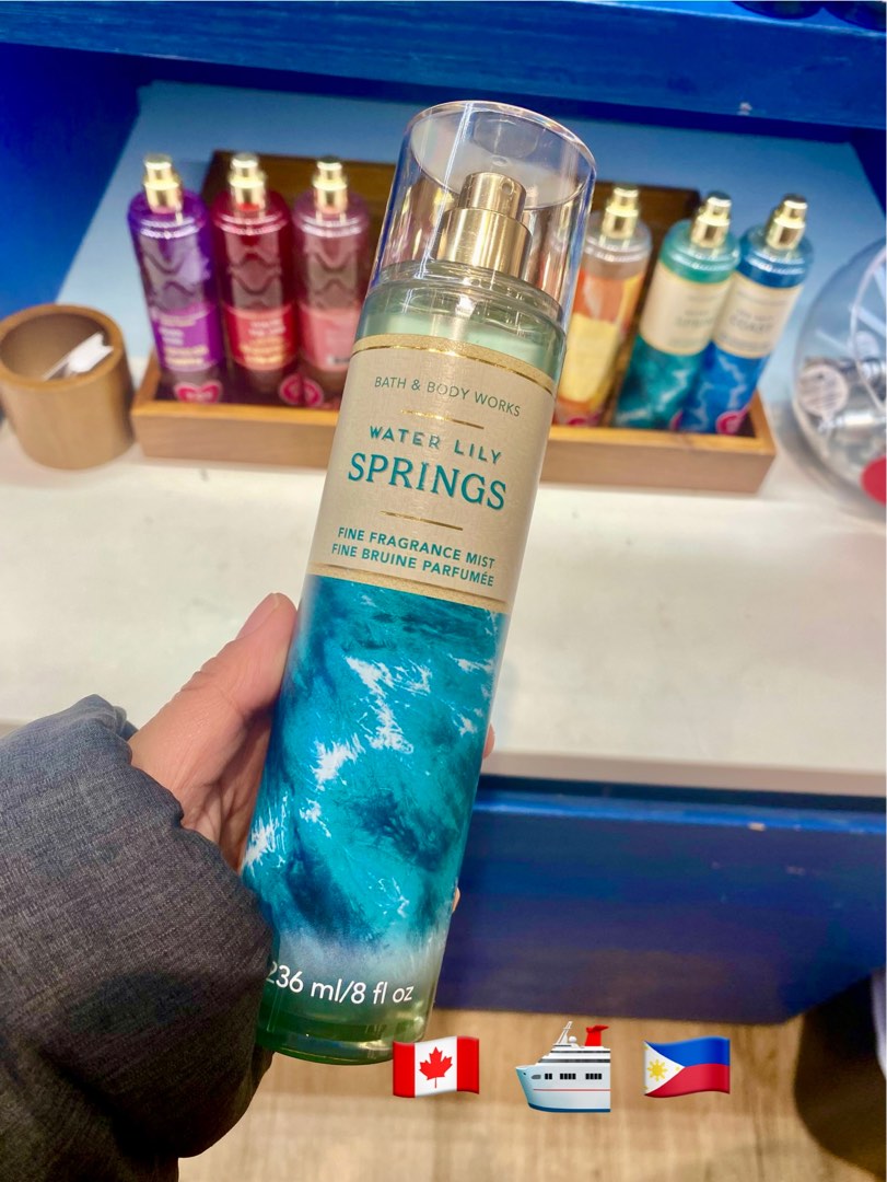 Water Lily Springs Fragrance mist, Beauty & Personal Care, Fragrance & Deodorants on Carousell