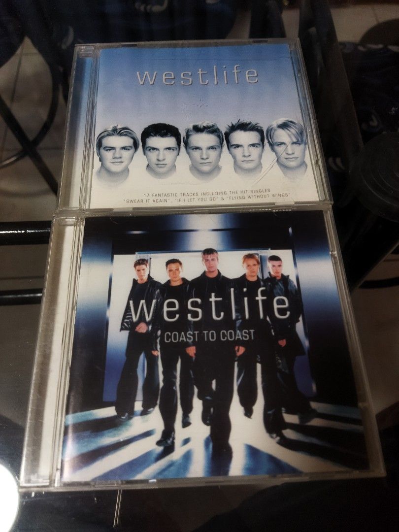 westlife cd 2 albums, Audio, Other Audio Equipment on Carousell
