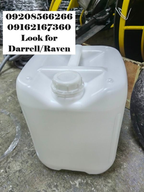 WHITE PLASTIC CONTAINER 20 LITERS, Everything Else, Others on Carousell