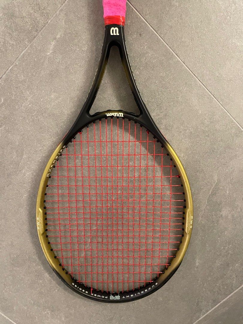 Wilson Court Select tennis racket (Superlight power series), Sports ...