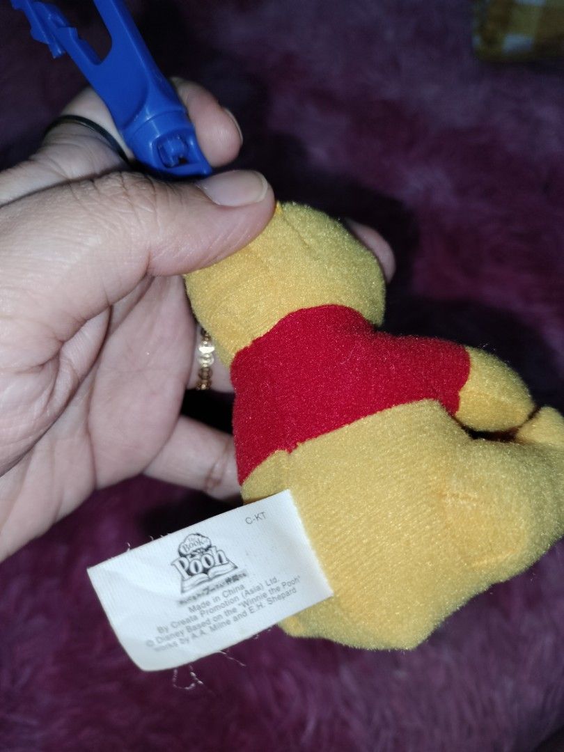 Winnie The Pooh Mcdo Keychain, Hobbies & Toys, Toys & Games on Carousell