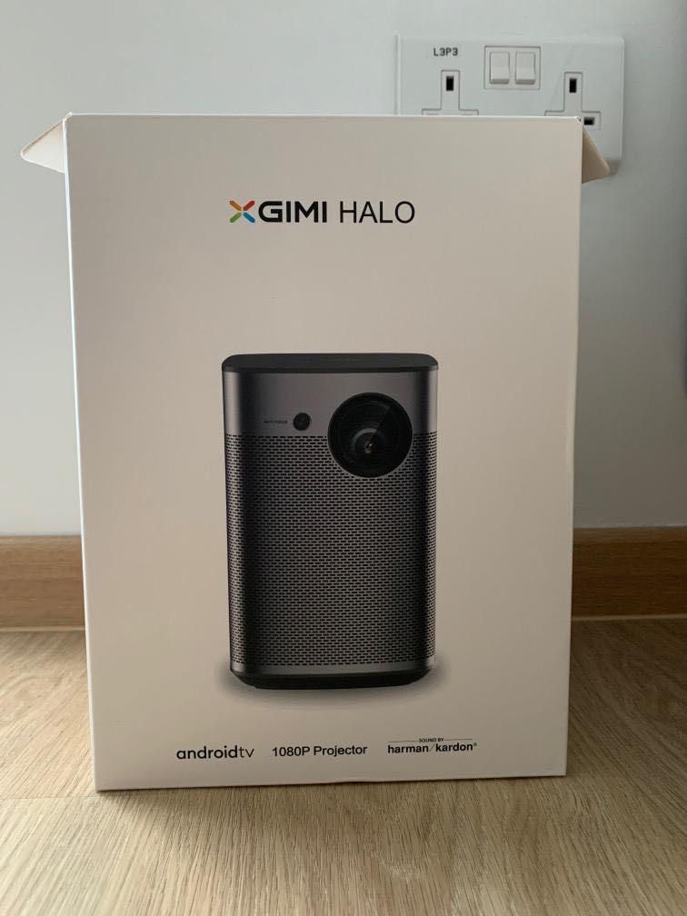 XGIMI Halo Portable Projector 1080P, TV & Home Appliances, TV ...