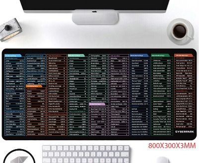 XXL Gaming Mouse Pad Keyboard CDR, PR, PS, AI, Excel, Word and PPT ...