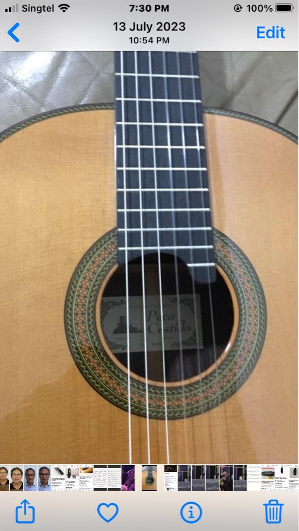 Paco Castillo Classical Guitar ( 205 ), Hobbies & Toys, Music & Media, Musical Instruments on ...