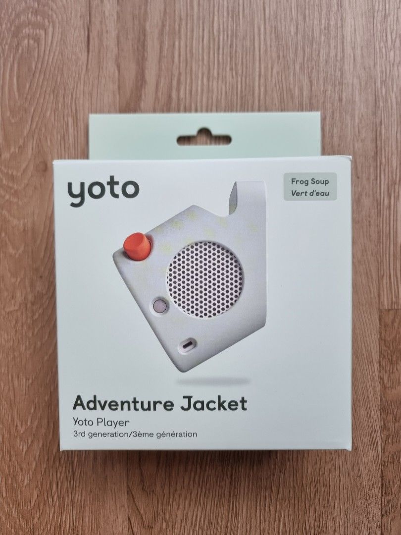 Yoto Player 3rd Generation Adventure Jacket (mint), Audio, Portable ...