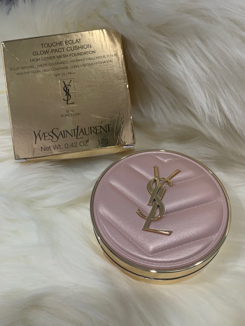YSL Cushion Foundation B10 Porcelain, Beauty & Personal Care, Face ...