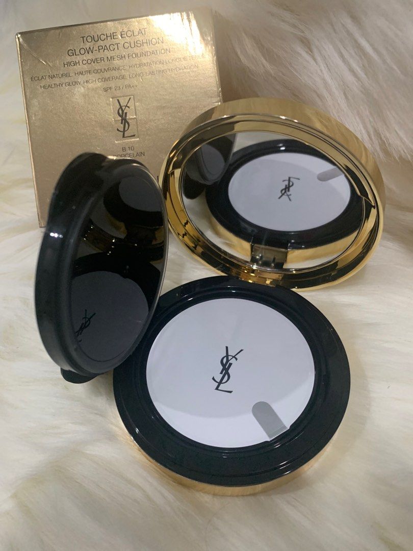 YSL Cushion Foundation B10 Porcelain, Beauty & Personal Care, Face ...