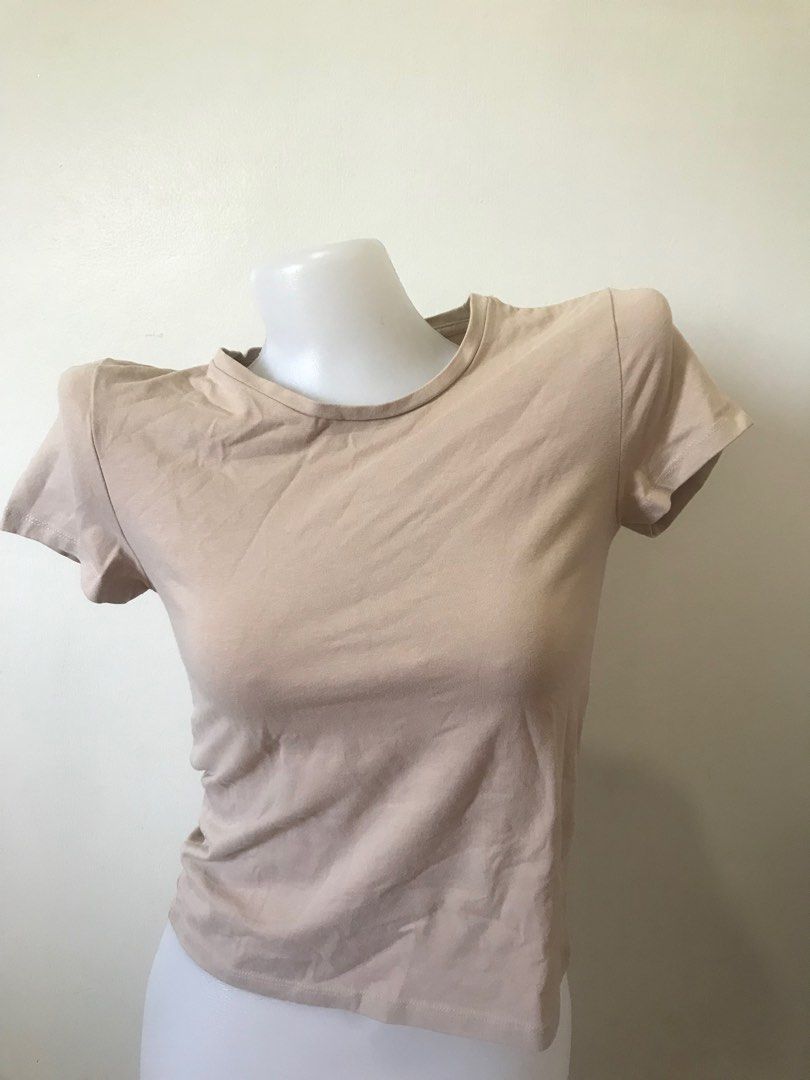 Zara Basic Top, Women's Fashion, Tops, Shirts on Carousell