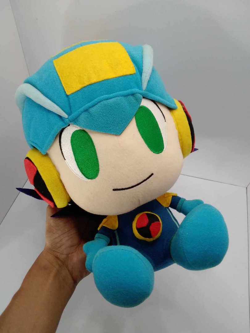 11-Inch Megaman .EXE Retro Anime Plush Stuffed Toy (Capcom), Hobbies ...