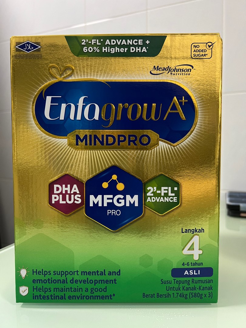 1.74kg Enfagrow Stage 4, Babies & Kids, Nursing & Feeding, Weaning ...