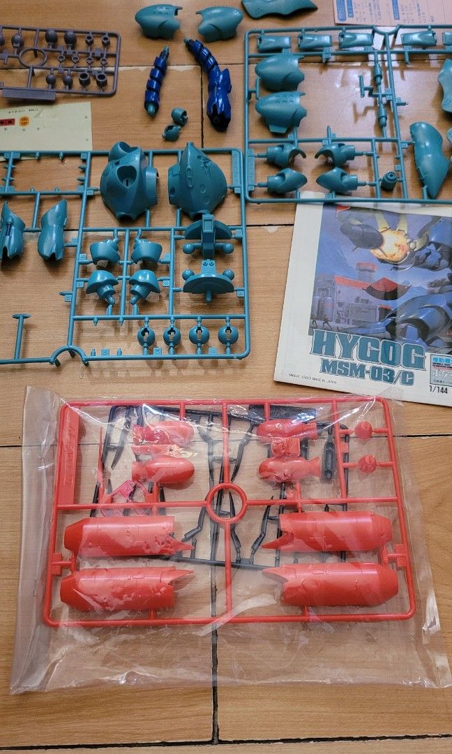 1989 Bandai Gundam MSM-03/C HYGOG, Hobbies & Toys, Toys & Games on ...