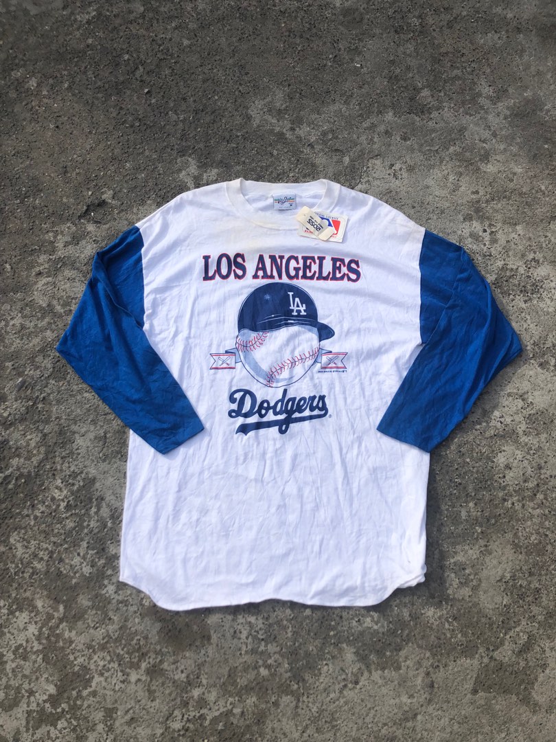 80’s Los Angeles Dodgers Raglan, Men's Fashion, Tops & Sets, Tshirts ...