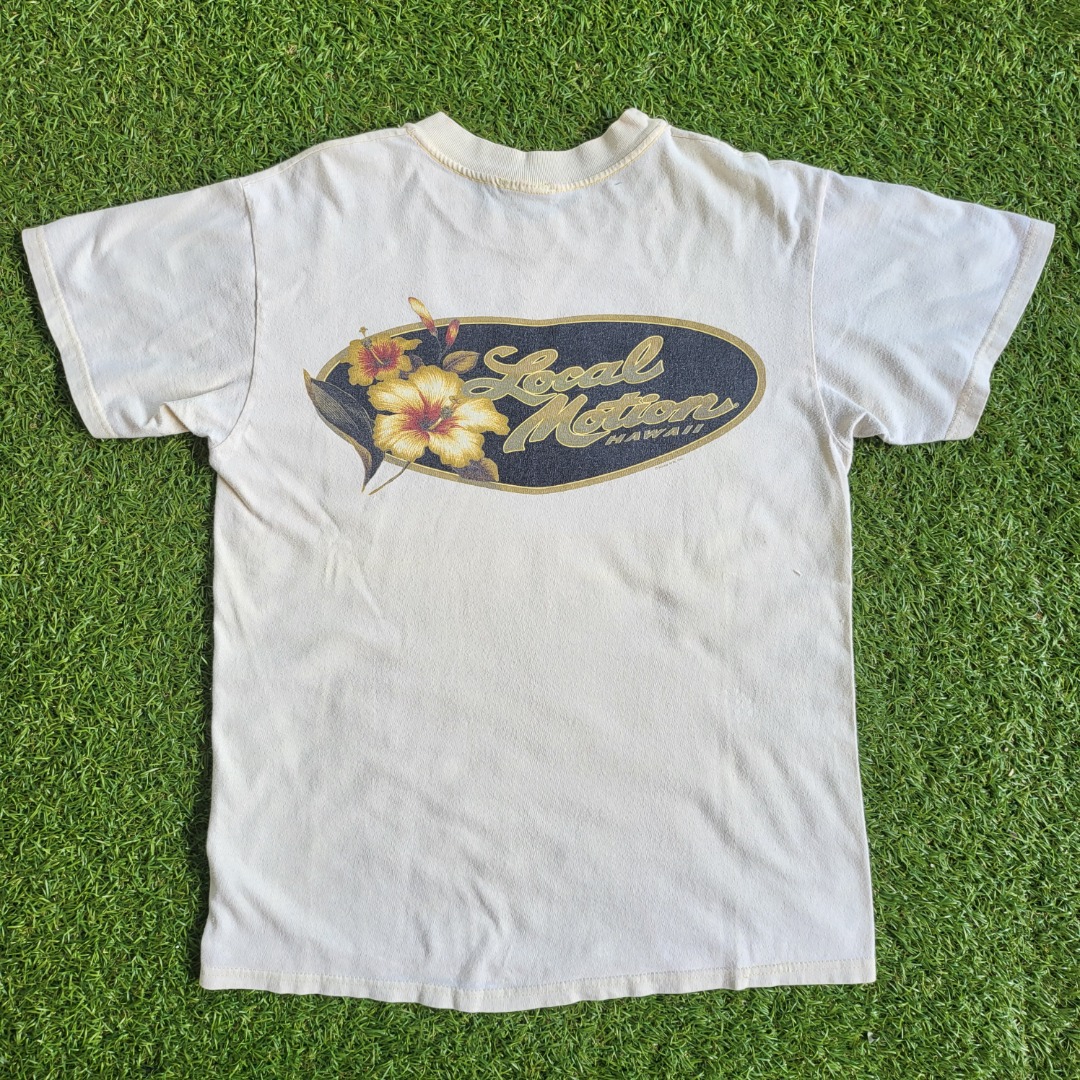 90s Local Motion Tee Back Hit Graphic Crewneck Short Sleeve T Shirt ...