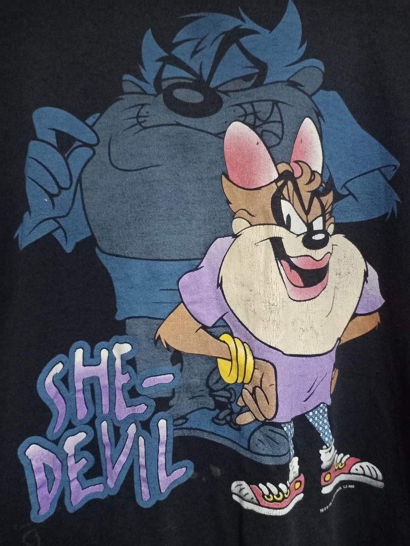 90's Taz She Devil, Men's Fashion, Coats, Jackets and Outerwear on ...