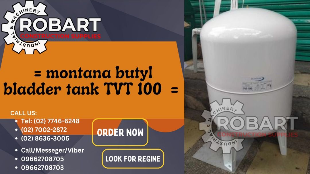 = montana butyl bladder tank TVT 100 =, Commercial & Industrial ...