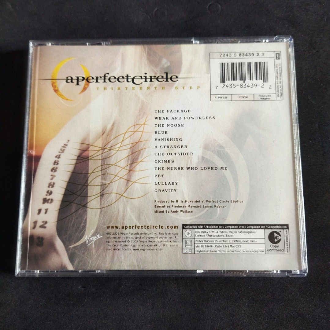 A Perfect Circle - Thirteenth Steps, Hobbies & Toys, Music & Media, CDs ...