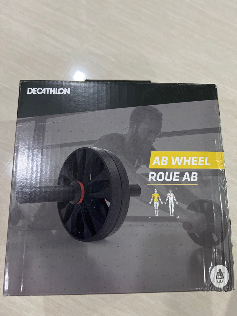 Ab Wheel , Decathlon Ab Wheel, Brand New, Sports Equipment, Exercise ...