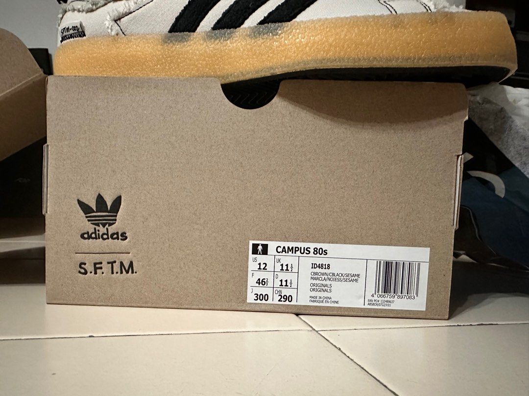 Adidas Campus Song for the Mute SFTM-002 grey white, Men's Fashion ...