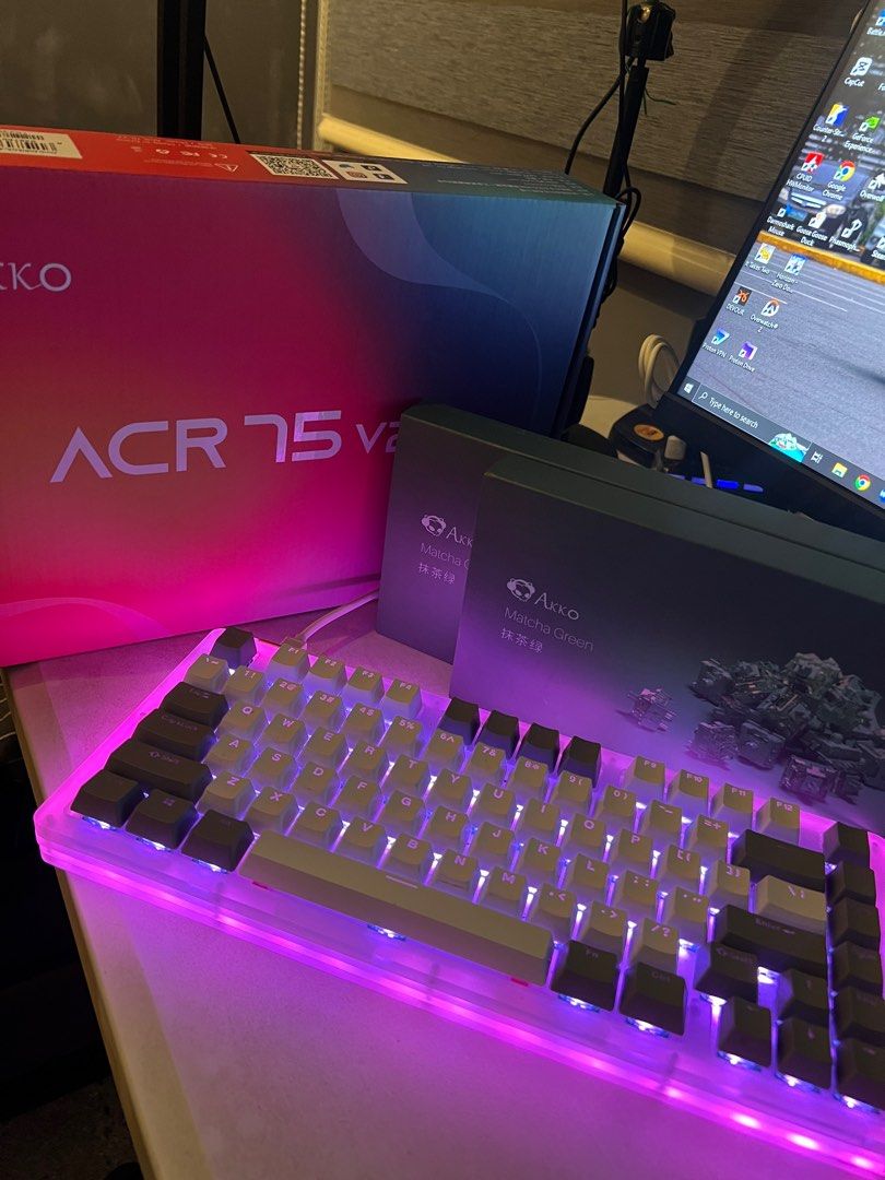 Akko ACR75 V2, Computers & Tech, Parts & Accessories, Computer Keyboard ...