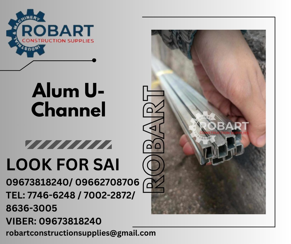 Aluminum U-Channel, Commercial & Industrial, Construction Tools ...