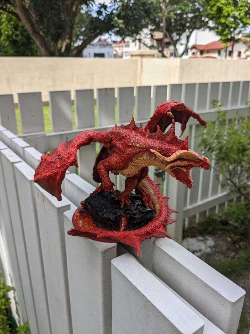 Ancient Red Dragon Miniature, Hobbies & Toys, Toys & Games on Carousell