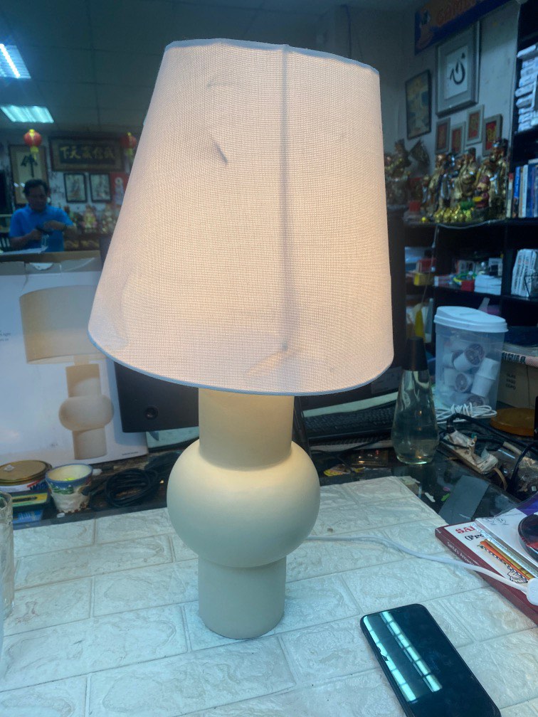 Anko Clara Table Lamp 220v, Furniture & Home Living, Home Decor, Wall ...