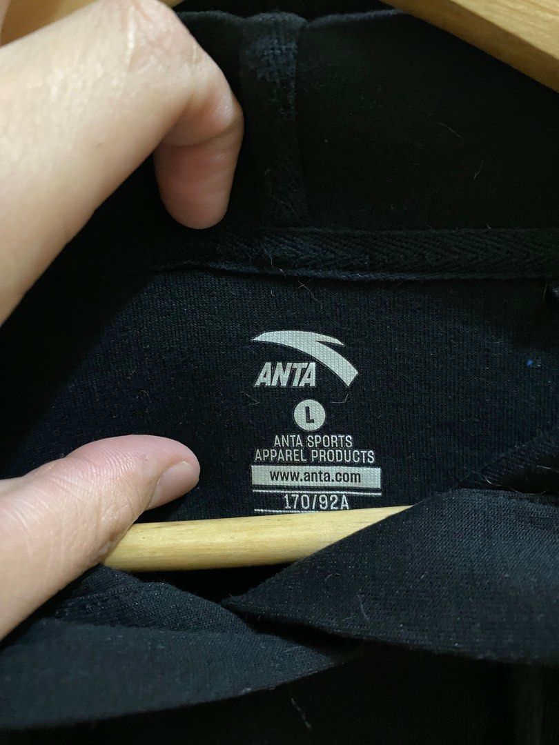 Anta Keep moving, Men's Fashion, Coats, Jackets and Outerwear on Carousell