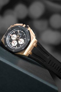 Rubber strap with Buckle for AP Vampire, Luxury, Watches on Carousell