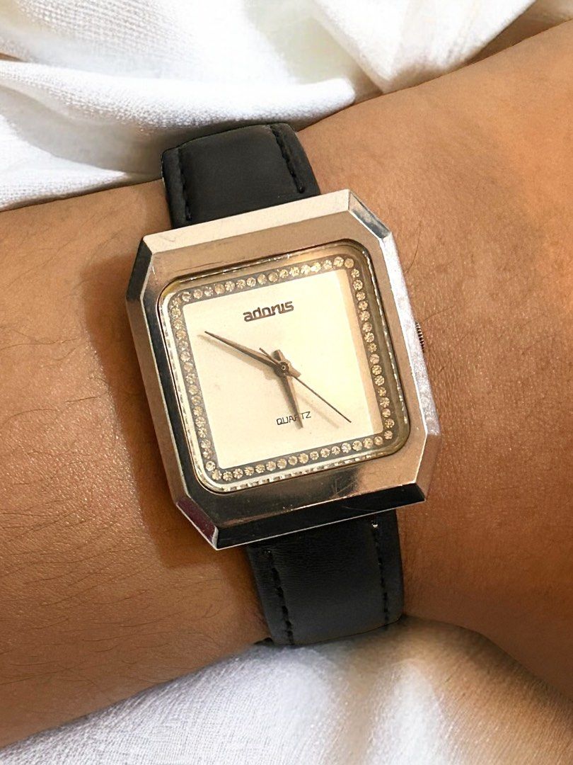 Tank Watch Tank Homage Adonis Art Deco Octagon Stainless Steel Case ...