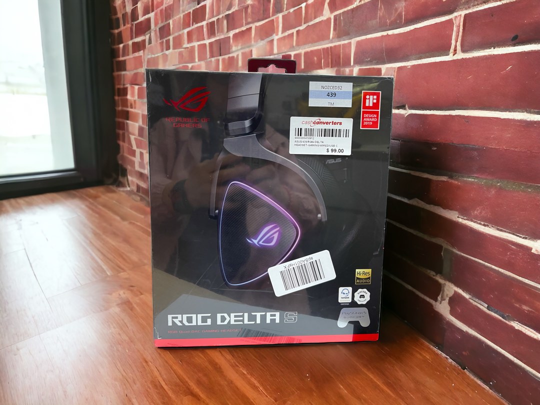 ASUS ROG Delta S Gaming Headset with USB-C | Ai Powered Noise-Canceling ...