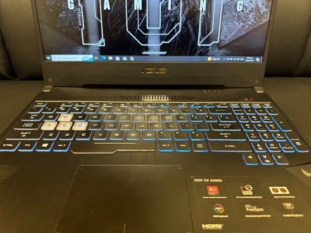 Asus TUF Gaming Laptop AMD Ryzen 5 8GB Ram 512GB SSD 4GB Radeon RX 560X ...