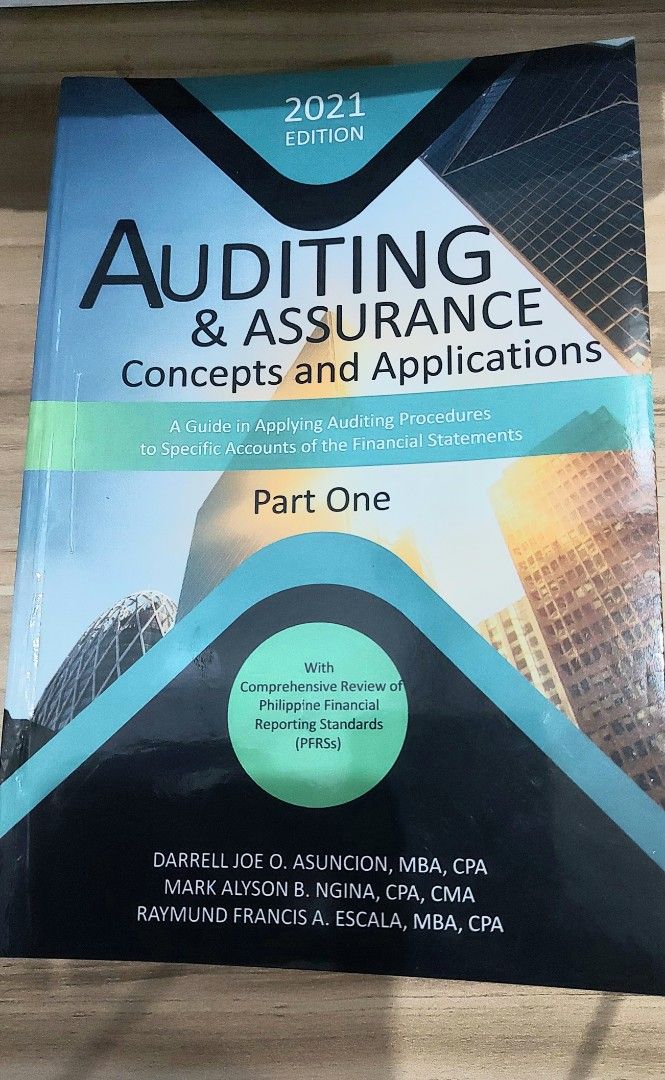 Auditing & Assurance Concepts and Applications Part 1, Hobbies & Toys, Books & Magazines ...