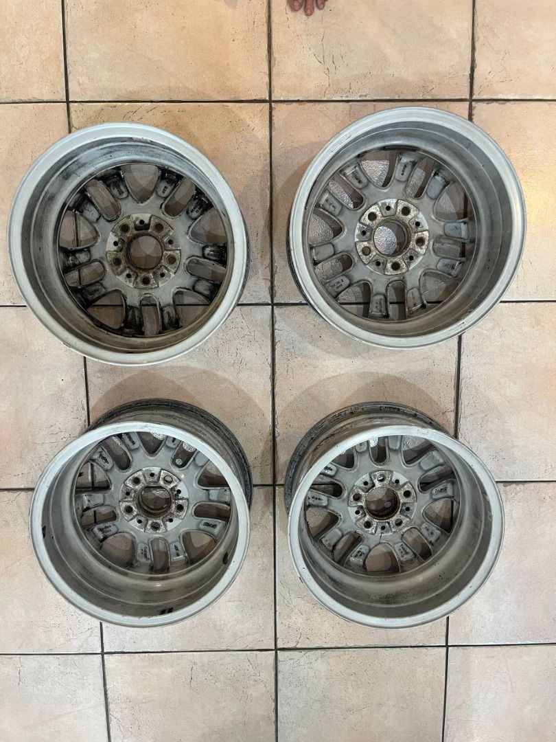 Authentic BMW Type 156 16 inch Wheels Set of 4, Car Parts & Accessories ...