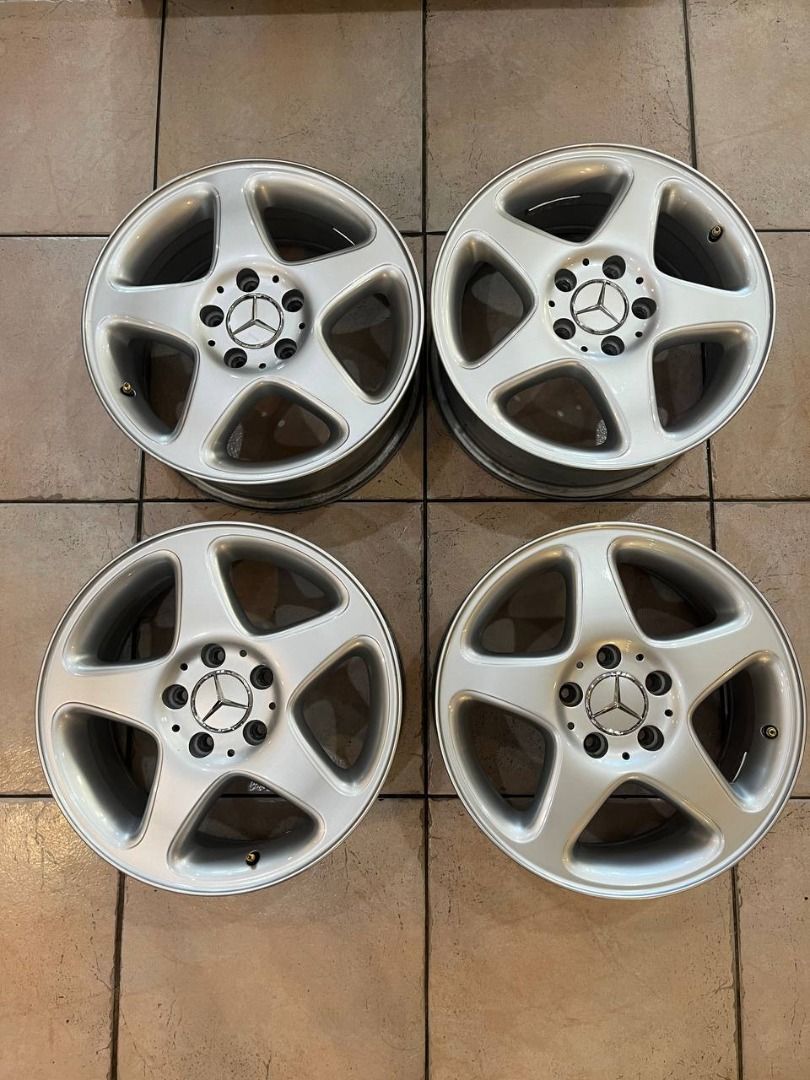 Authentic Mercedes Benz 16 inch Wheels Set of 4, Car Parts ...