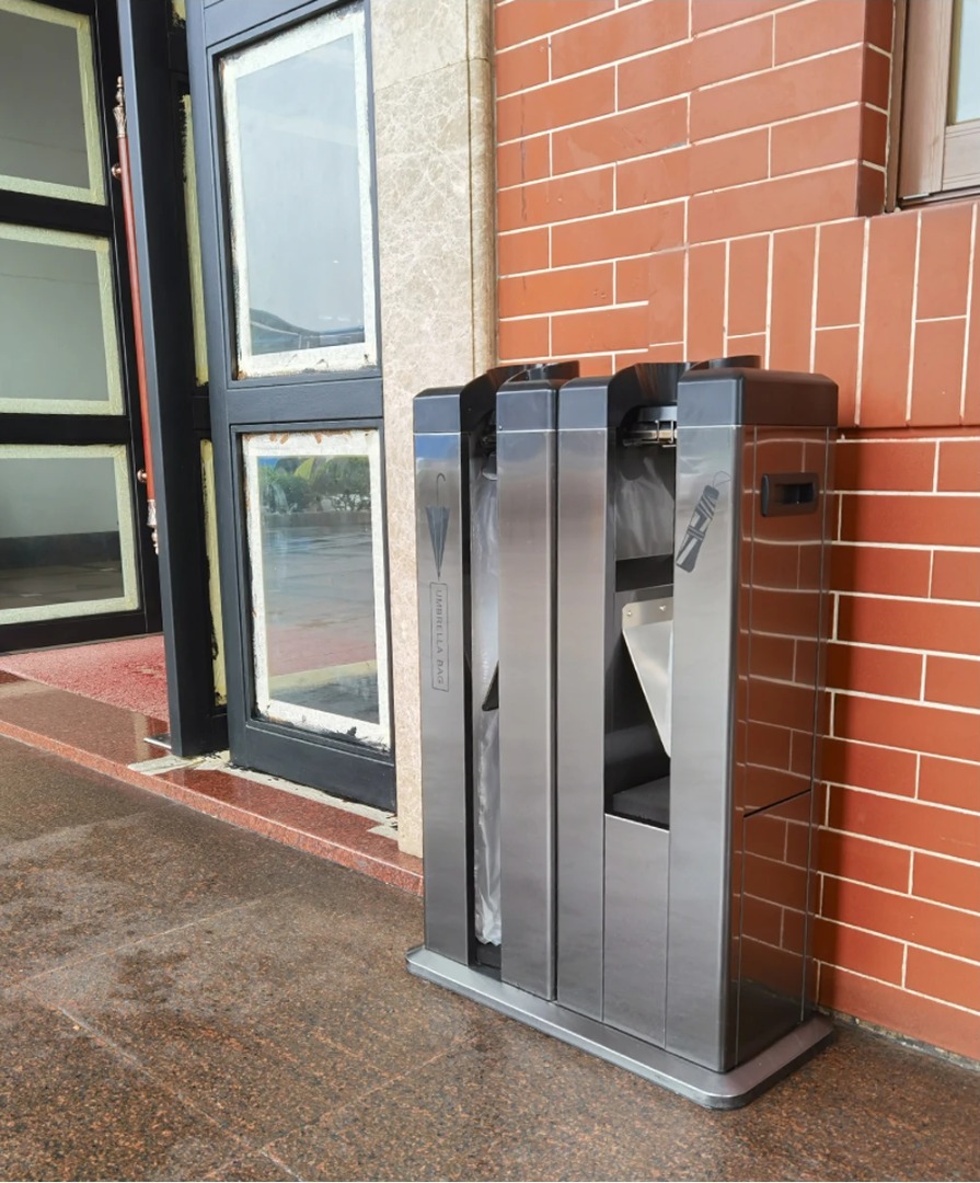 Automatic wet Umbrella Bag Dispenser Umbrella wrapping Machine ...