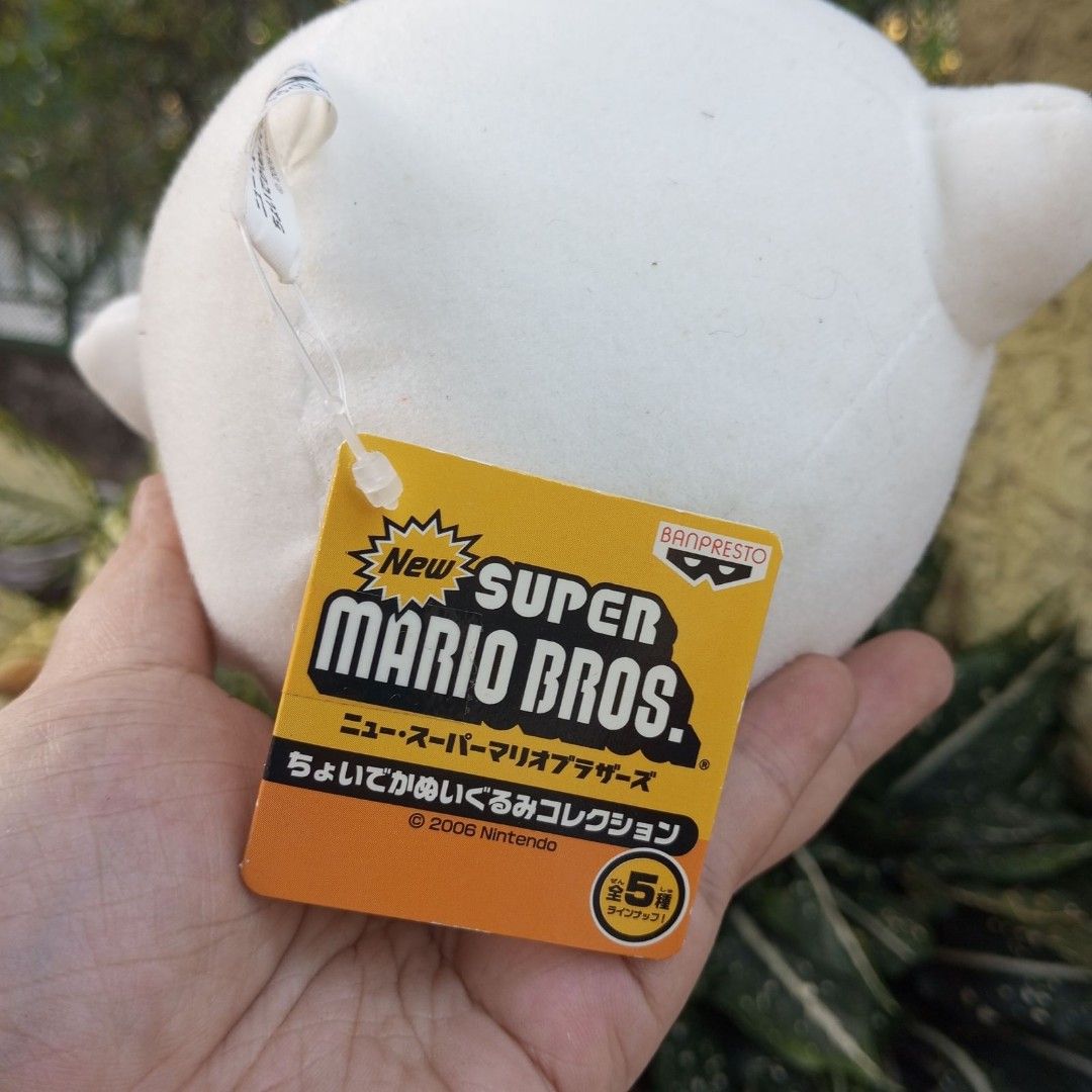 BANPRESTO Super Mario My Balloon Boo Plush Toy, Hobbies & Toys, Toys ...