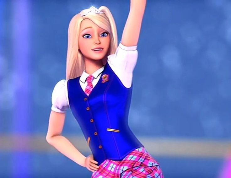 Barbie Princess Charm School uniform cosplay costume, Women's Fashion ...