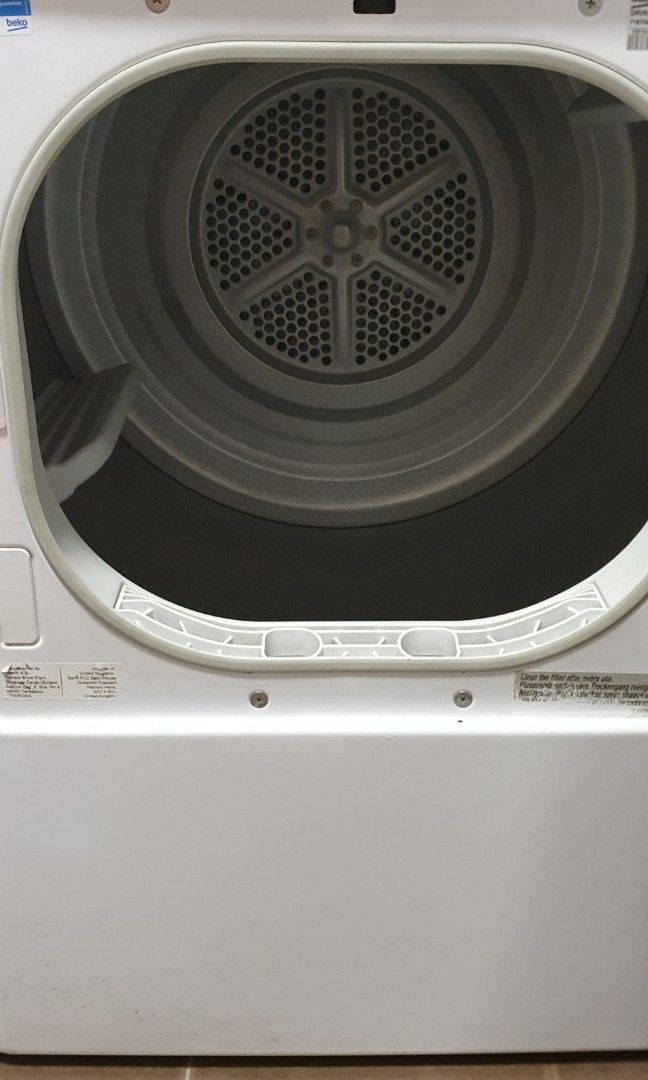 Beko DRVS73W Dryer, TV & Home Appliances, Washing Machines and Dryers ...
