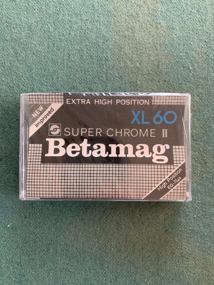 BETAMAG XL-60 Chrome Type 2 Blank Tape, Hobbies & Toys, Music & Media, CDs & DVDs on Carousell