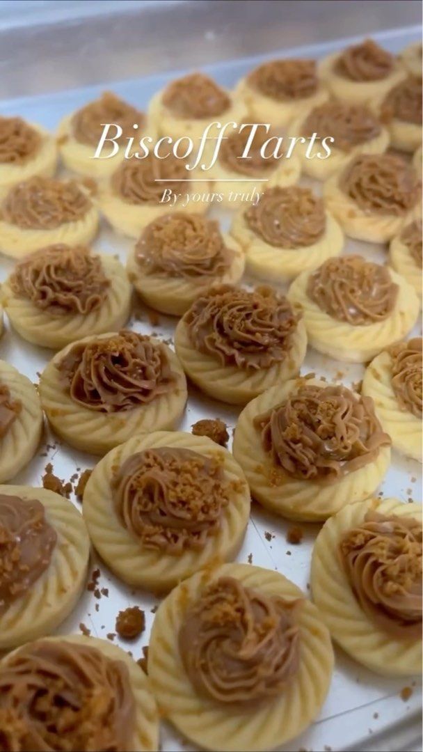 Biscoff tarts (Preorder), Food & Drinks, Homemade Bakes on Carousell