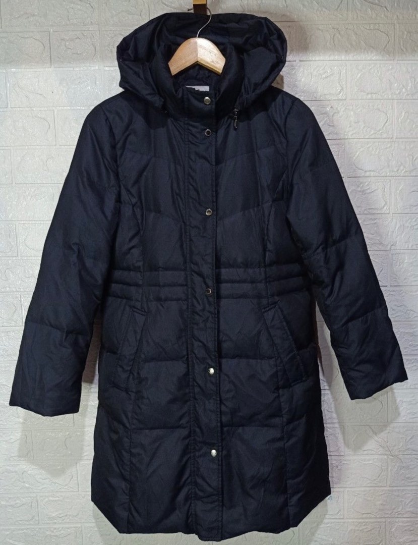 Long Black puffer jacket/coat, Women's Fashion, Coats, Jackets and ...