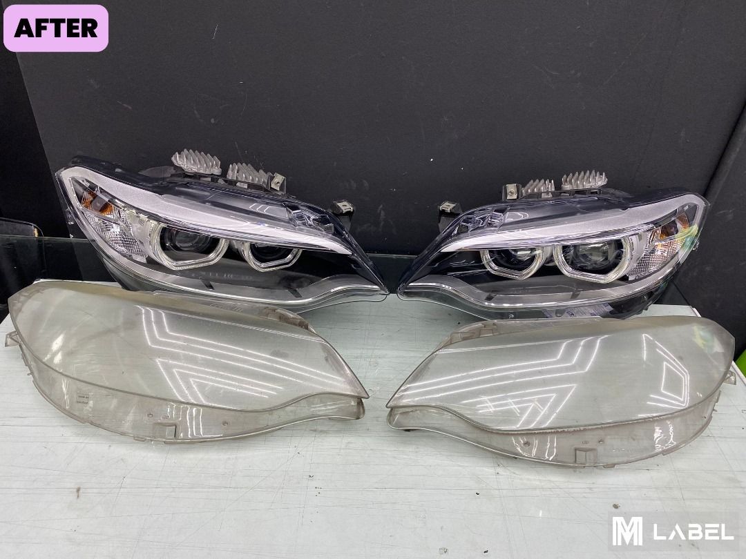 BMW F10 - New Headlight Lens Cover, Car Accessories, Car Workshops ...