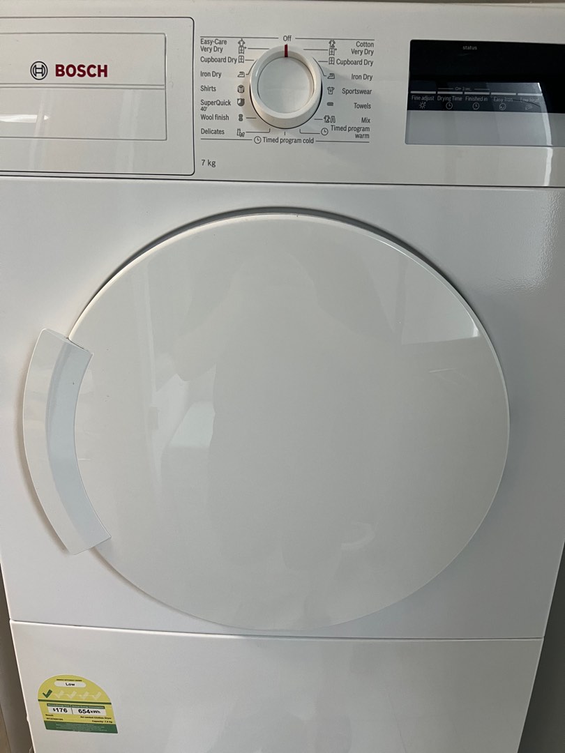Bosch 7 kg dryer E-Nr WTA74201SG/03, TV & Home Appliances, Washing ...